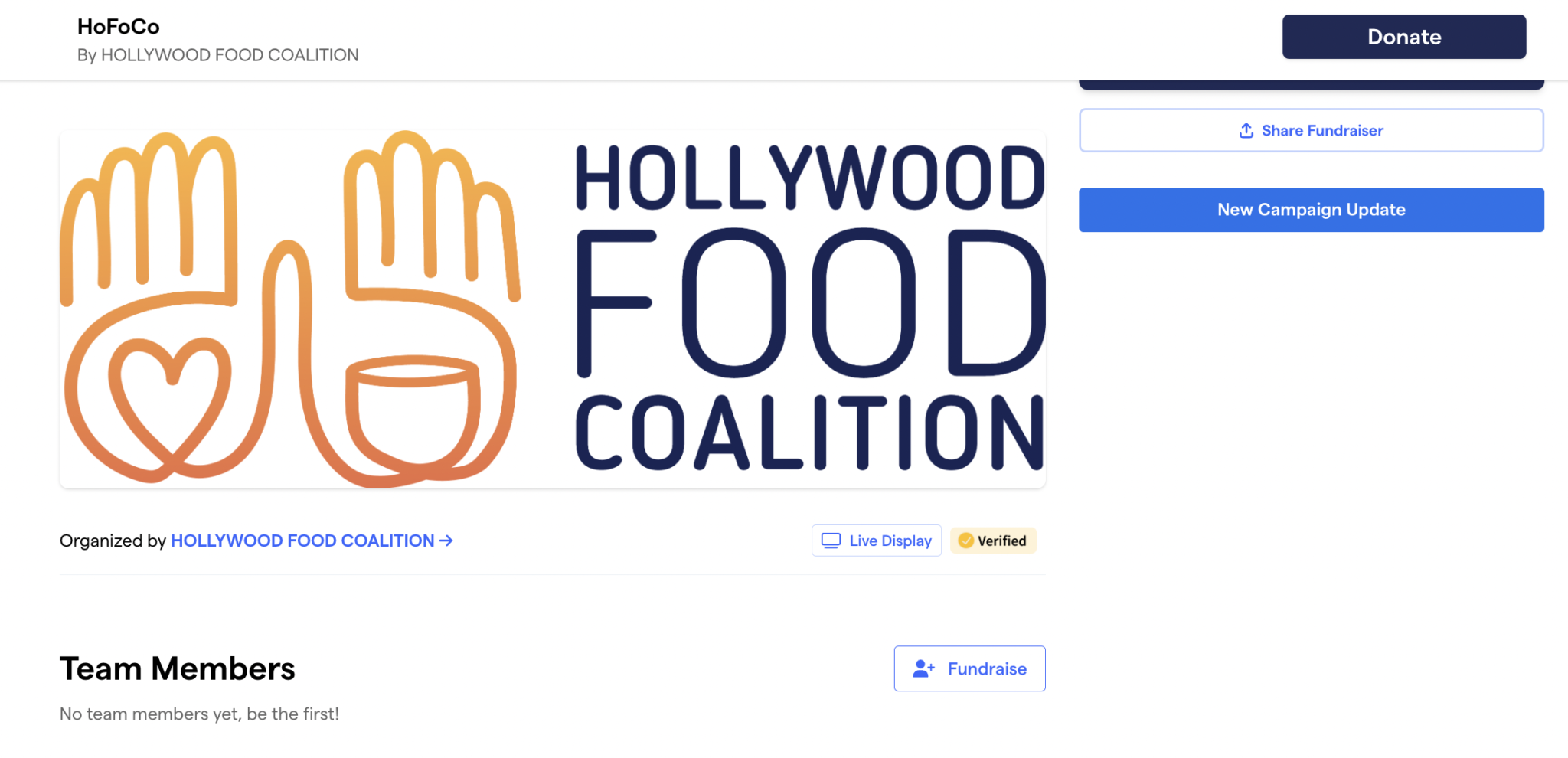 About Community Building & Collaboration - Hollywood Food Coalition